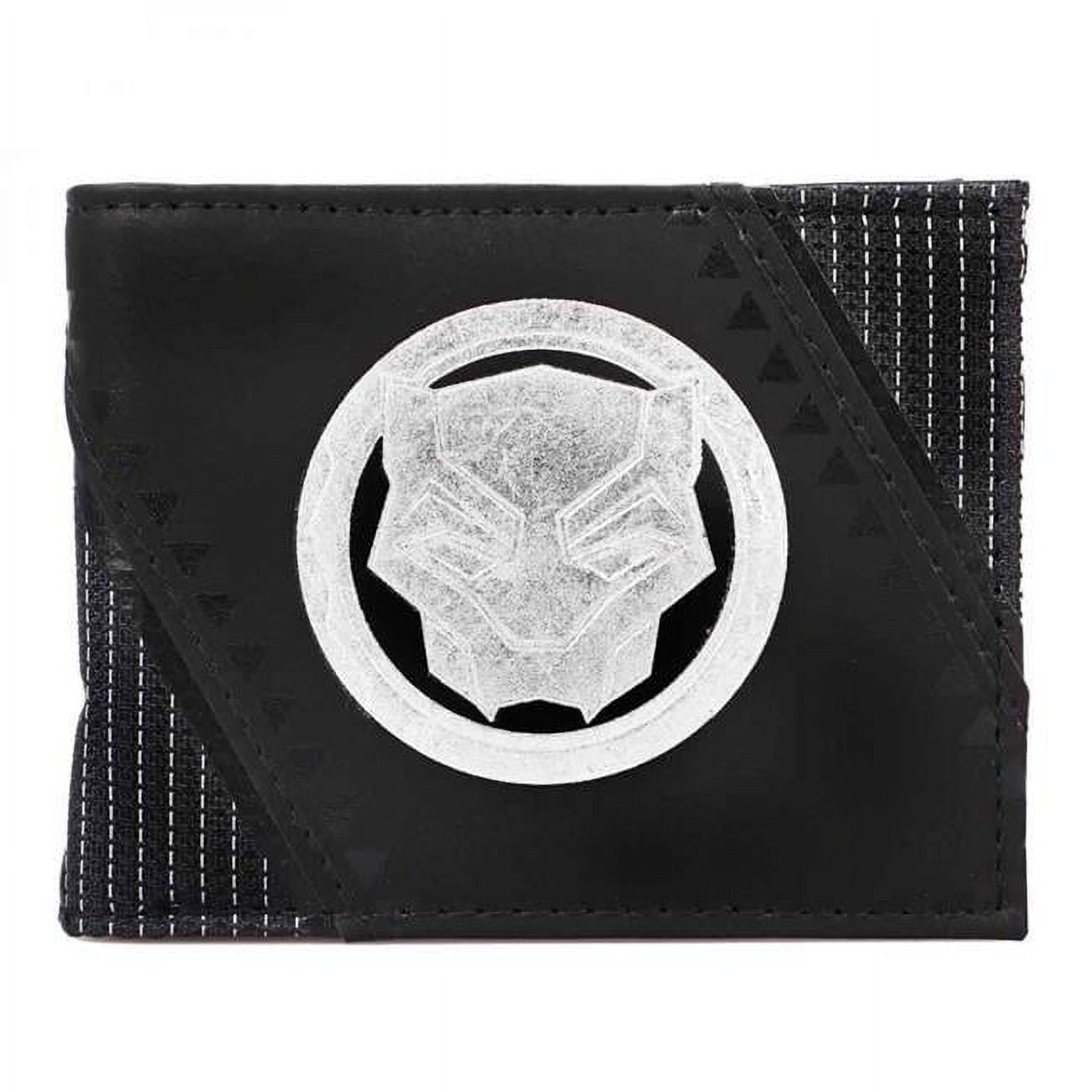 Black Panther 859198 Black Panther Wakanda Forever Bi-Fold Wallet ...