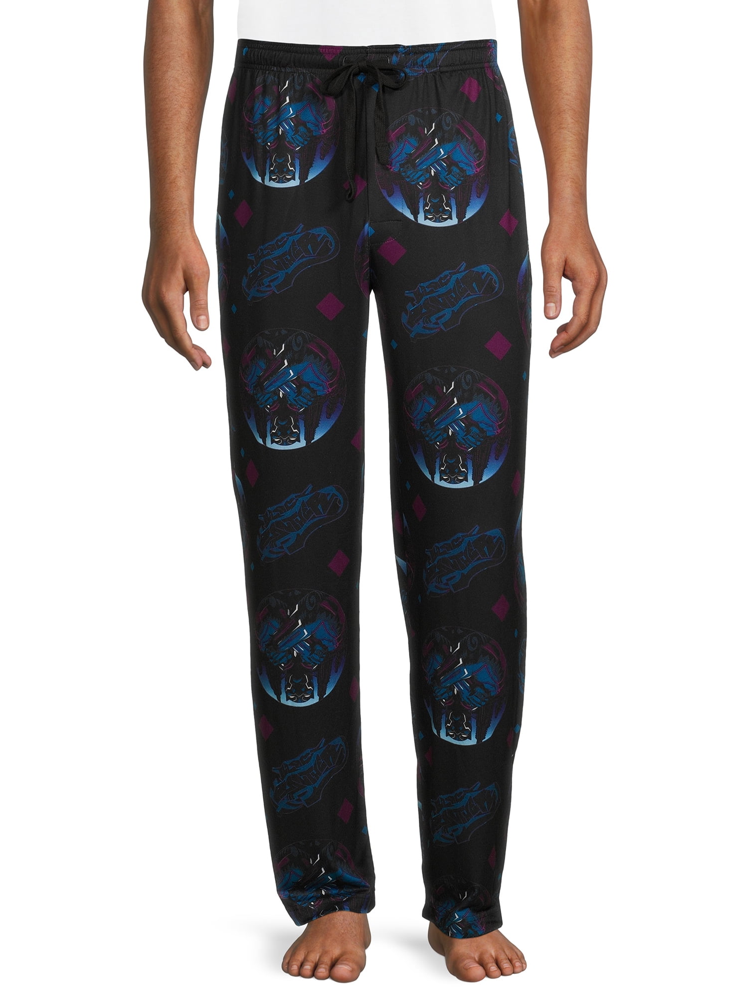 Black Panther Men's Sleep Pants, All Over Print, S-2XL, Comfortable ...