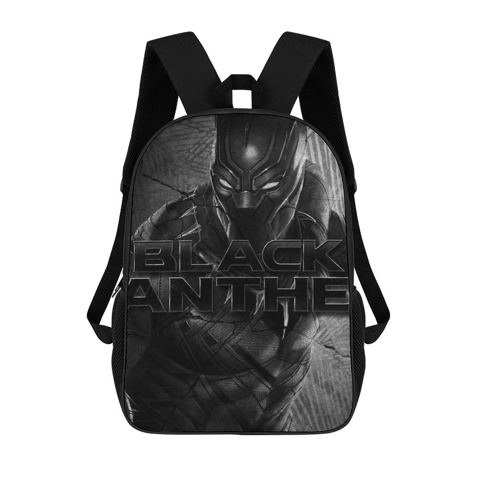 Black Panther Backpack 17 Inch Book Bags Casual Daypack for Travel Work ...
