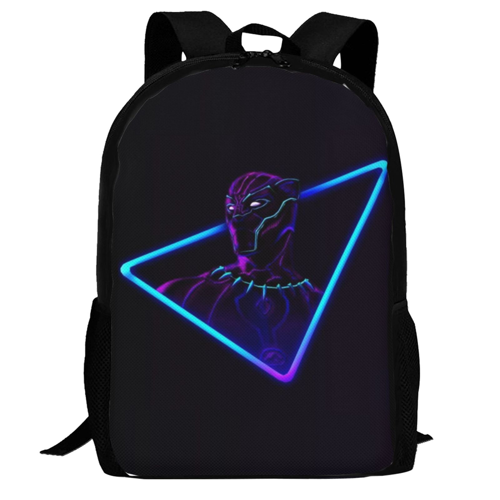 Black Panther Backpack,3d Print Laptop Backpack Lightweight Casual ...