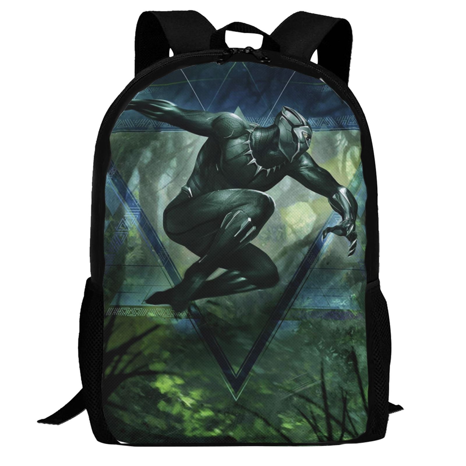 Black Panther Backpack,3d Print Laptop Backpack Lightweight Casual ...