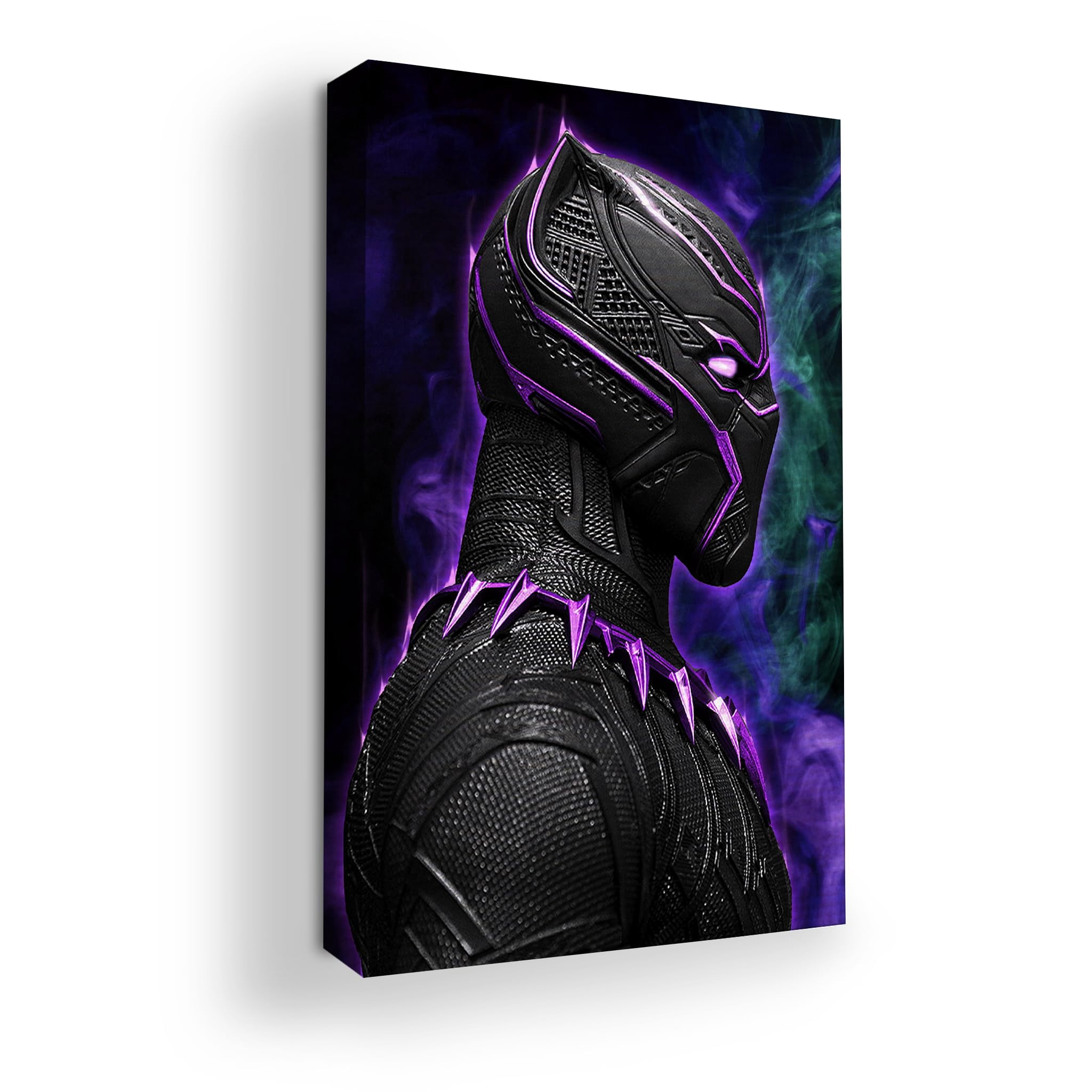 Black Panther Canvas Wall Art by DreamController- 16x20 inches Marval ...
