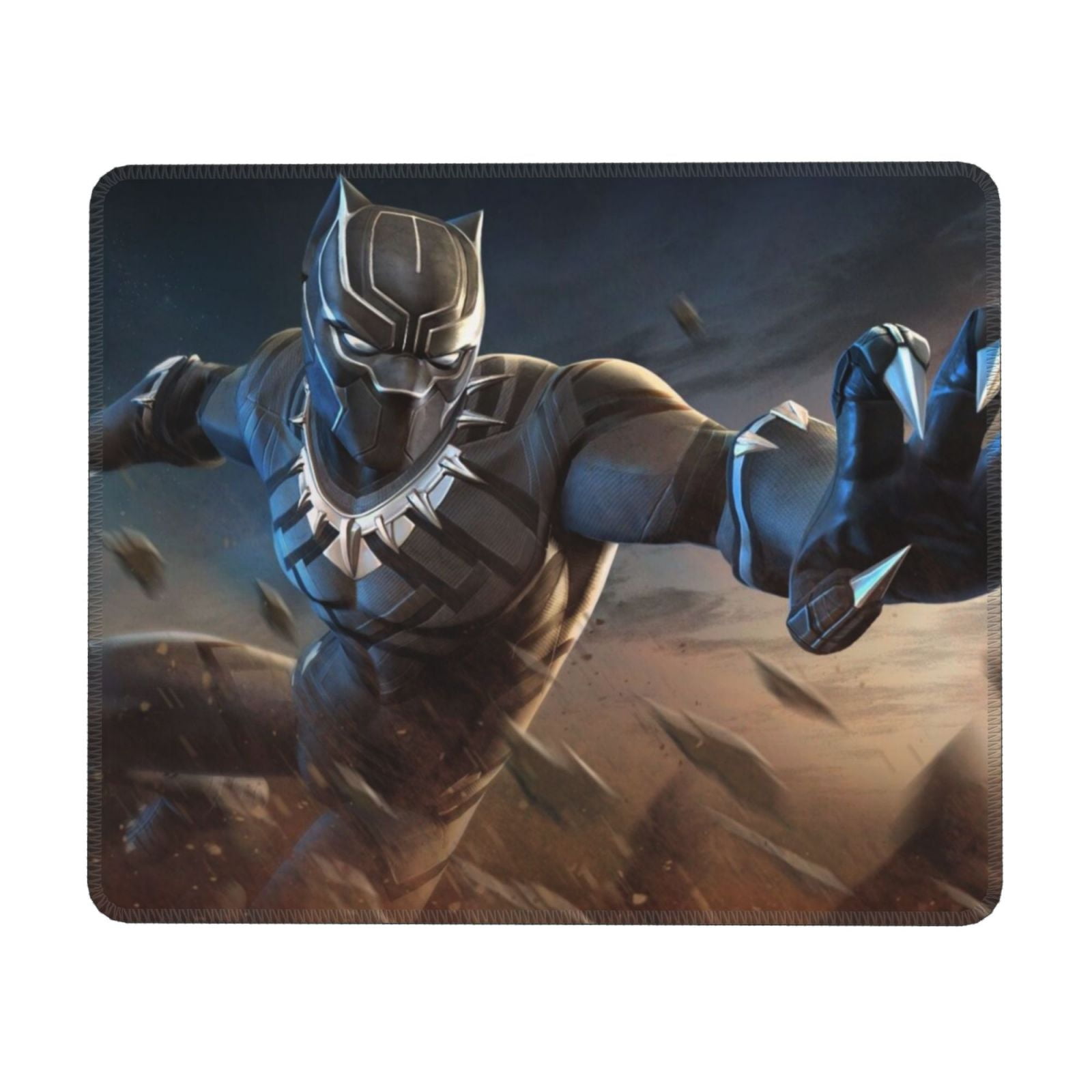 Black Panther Desk Mat, Gaming Mouse Pad Mat with Non-Slip Base ...