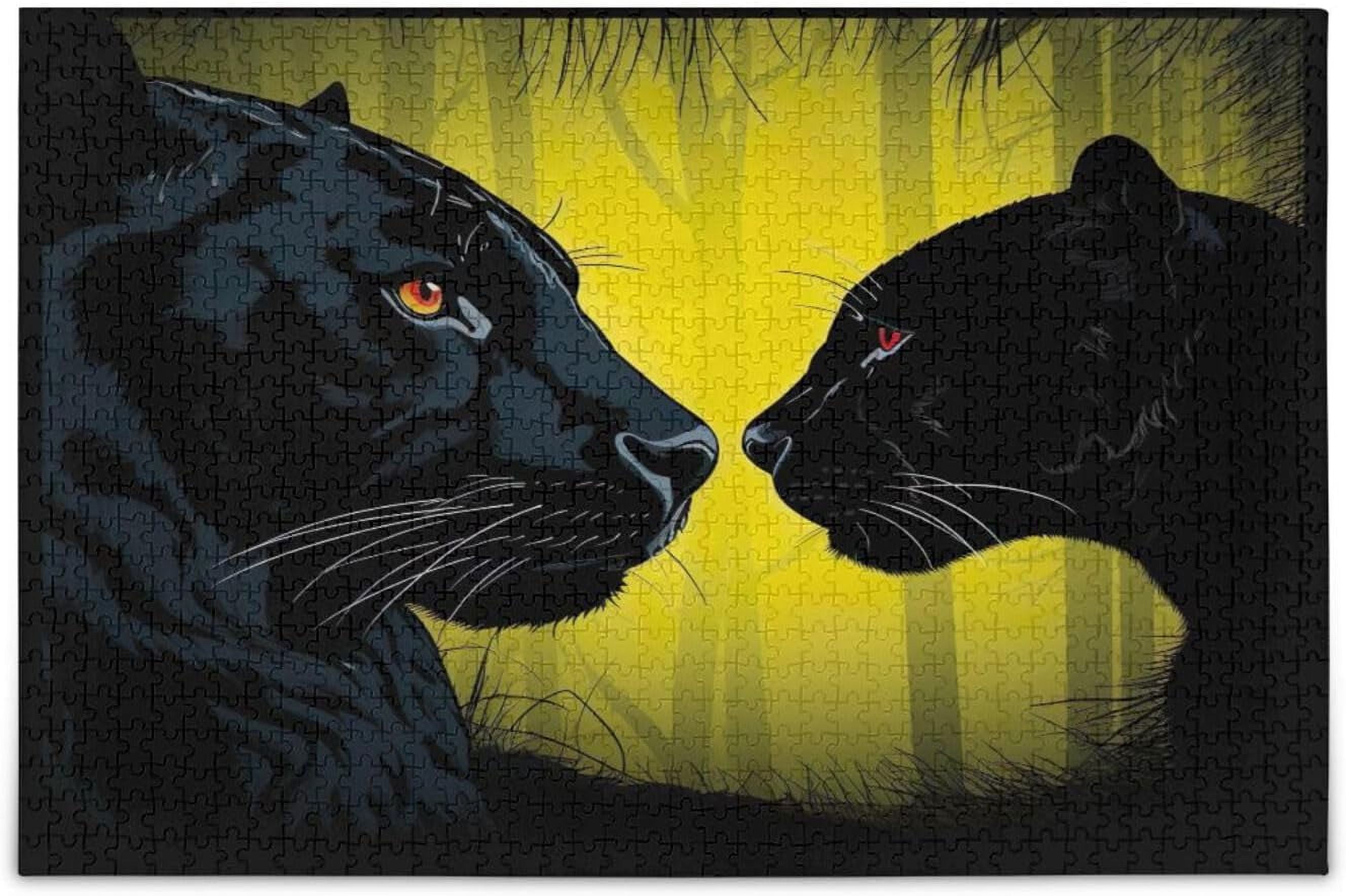 Black Panther Father and Son 1000 Piece Puzzle for Adults,Children ...
