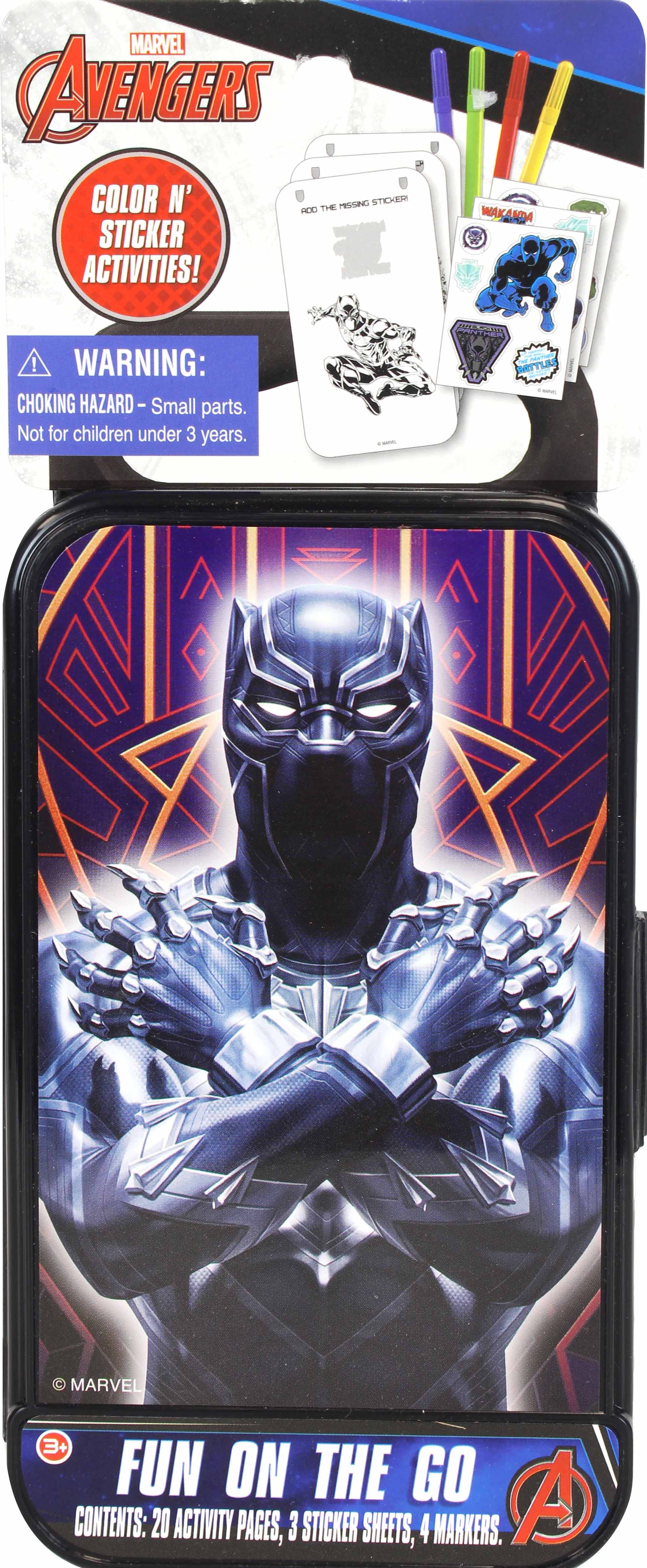 Black Panther Fun On The Go Activity Set - Walmart.com