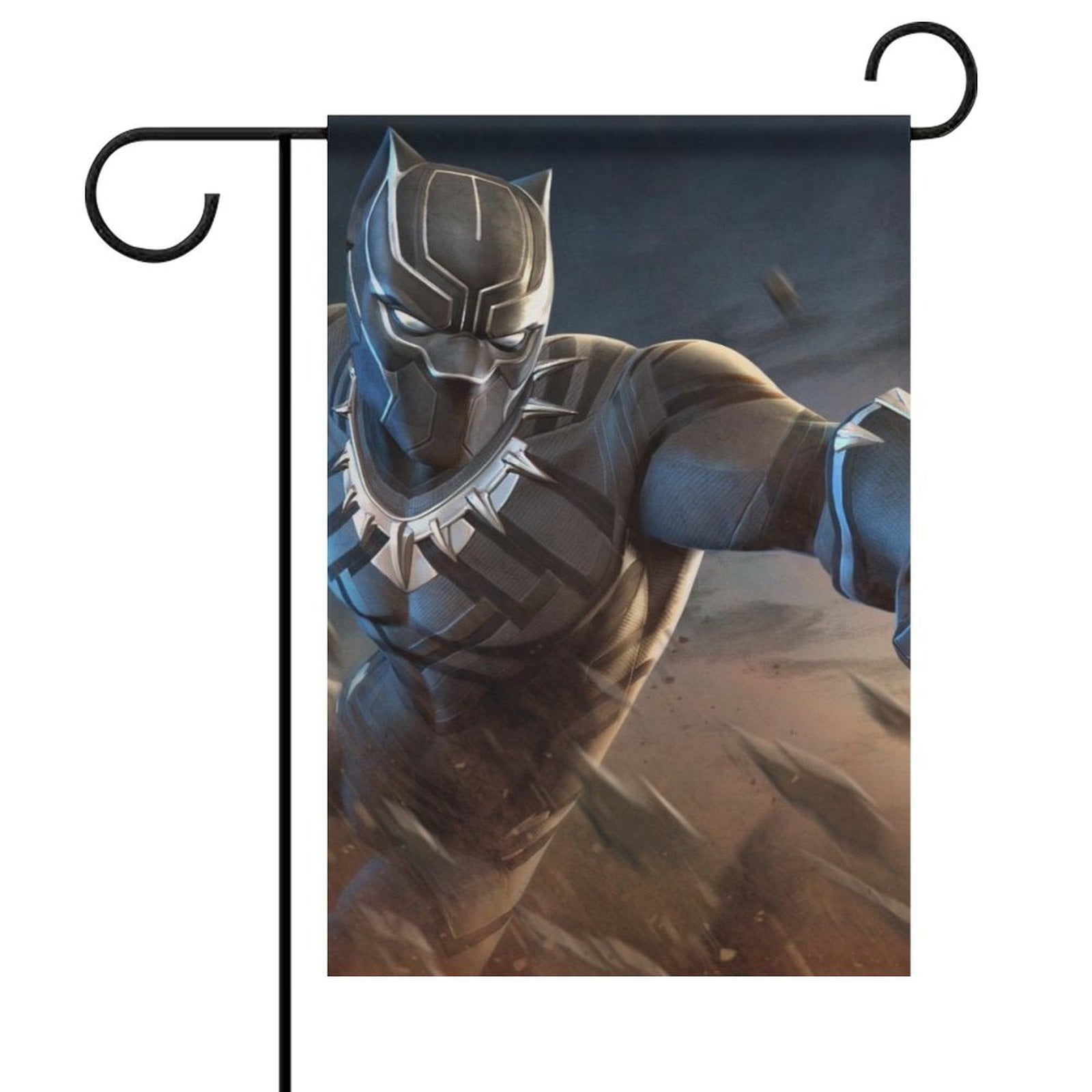 Black Panther Garden Banner - Double-Sided House Outdoor Flag for Yard ...