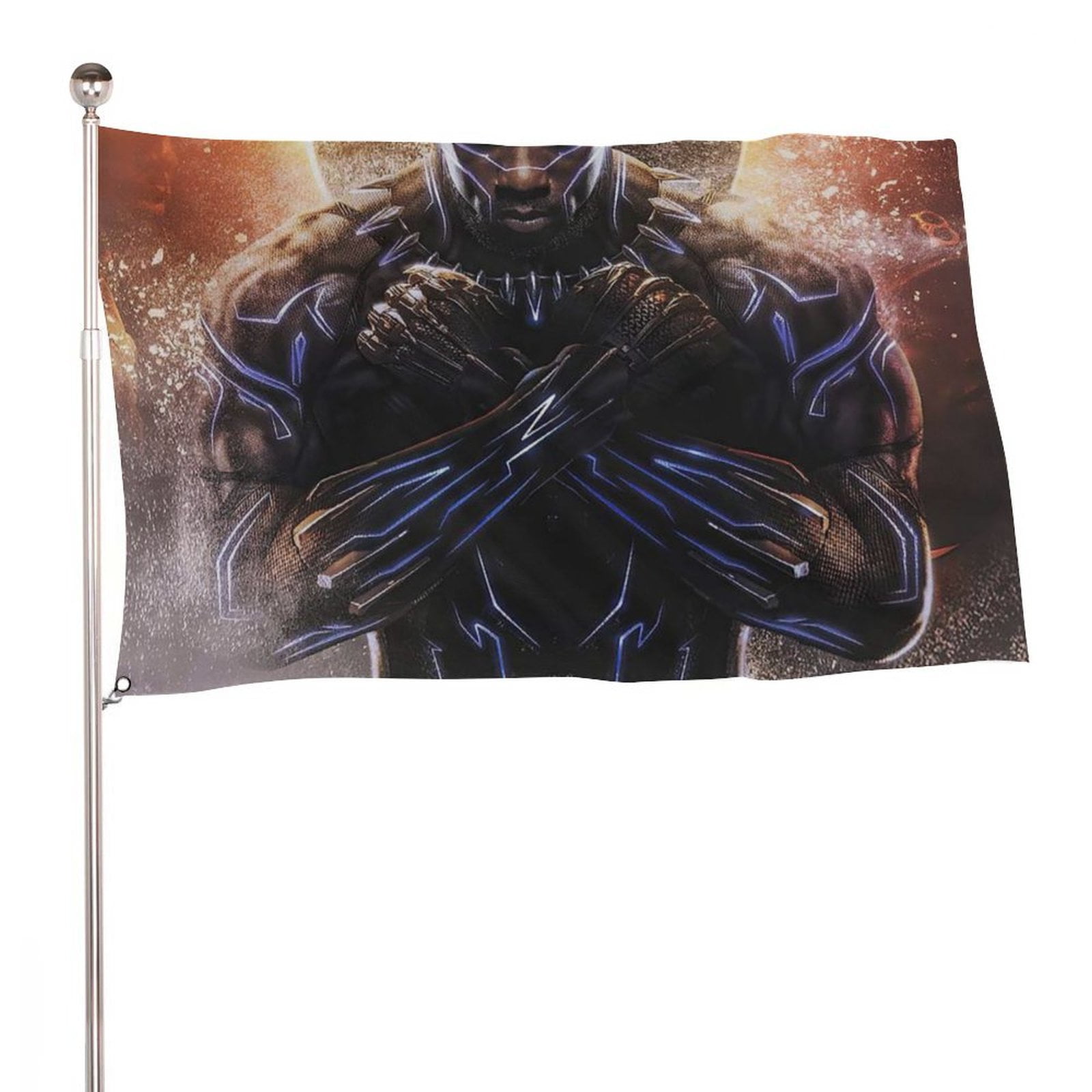 Black Panther Garden Banner - Double-Sided House Outdoor Flag for Yard ...