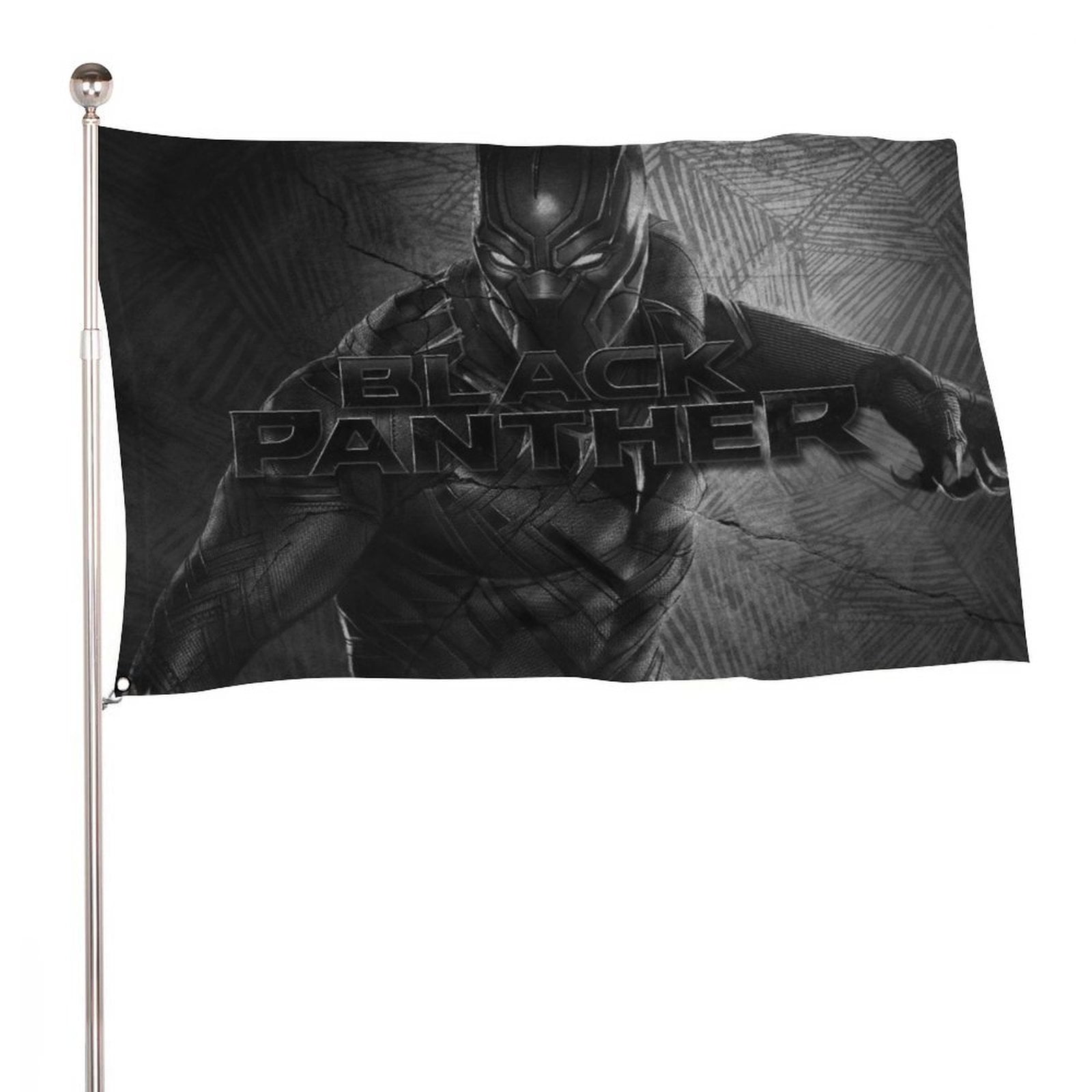 Black Panther Garden Banner - Double-Sided House Outdoor Flag for Yard ...