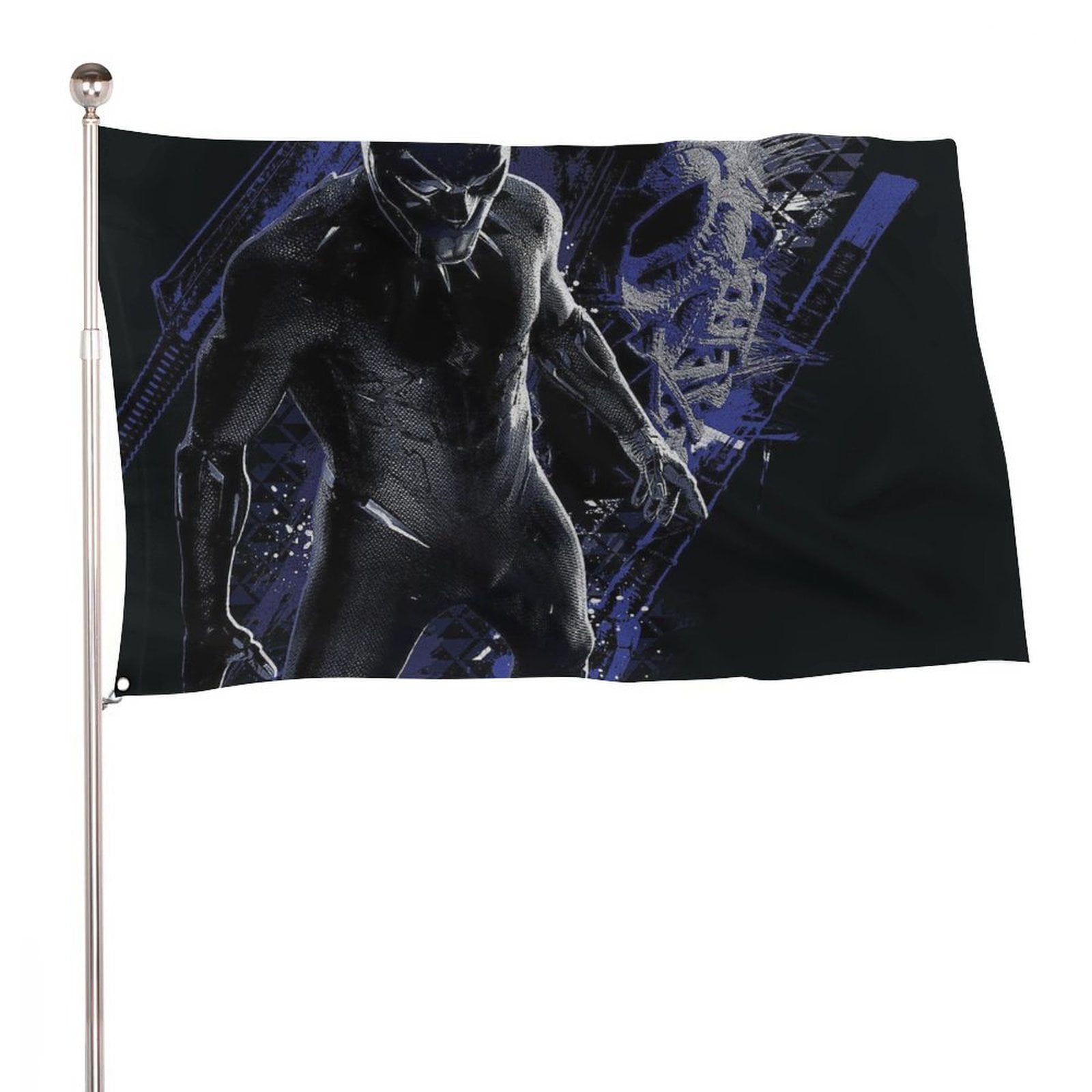 Black Panther Garden Banner - Double-Sided House Outdoor Flag for Yard ...