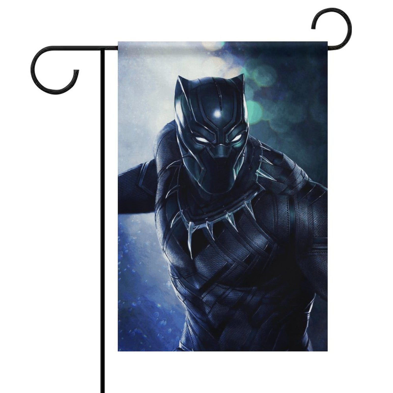 Black Panther Garden Banner - Double-Sided House Outdoor Flag for Yard ...