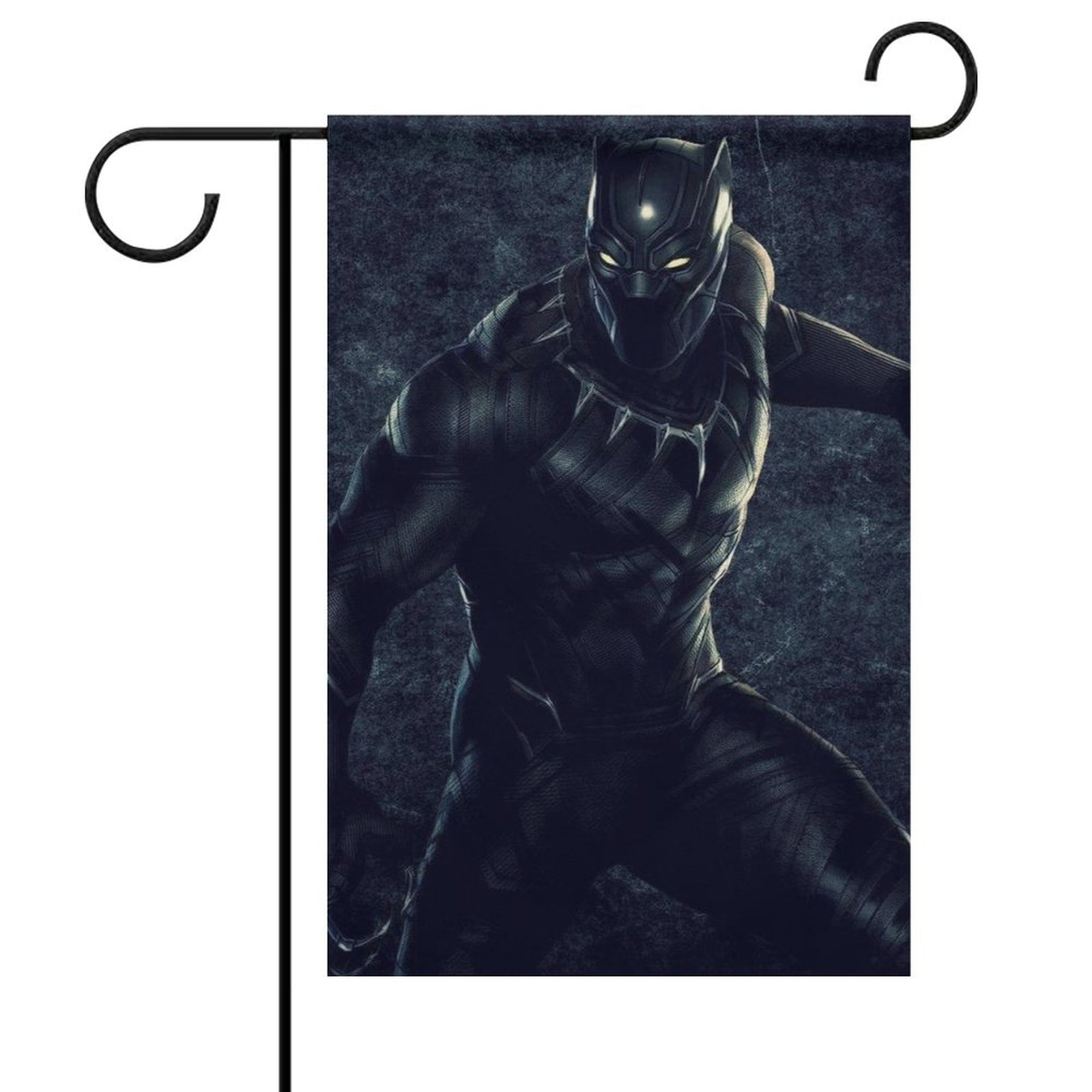 Black Panther Garden Banner - Double-Sided House Outdoor Flag for Yard ...