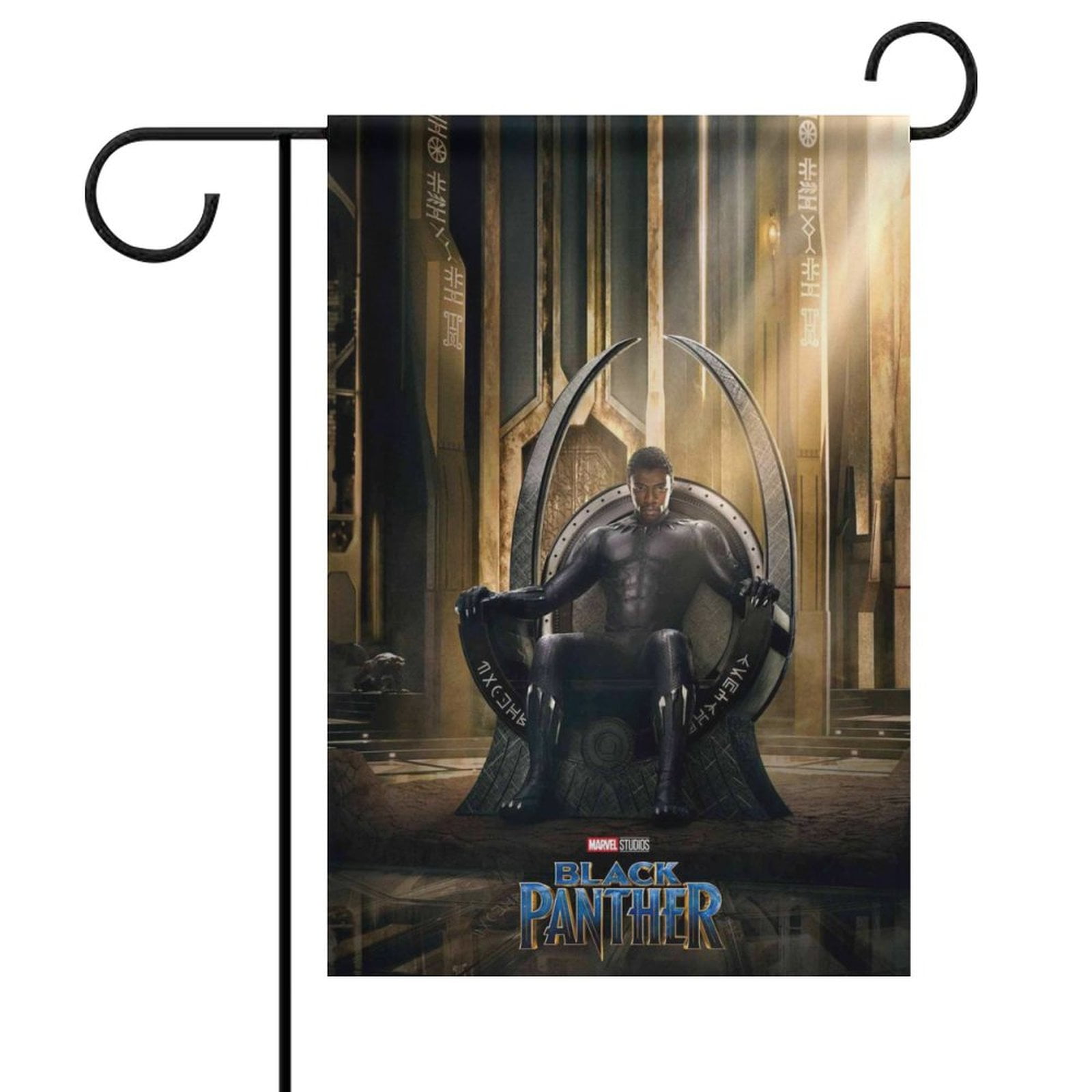 Black Panther Garden Banner - Double-Sided House Outdoor Flag for Yard ...