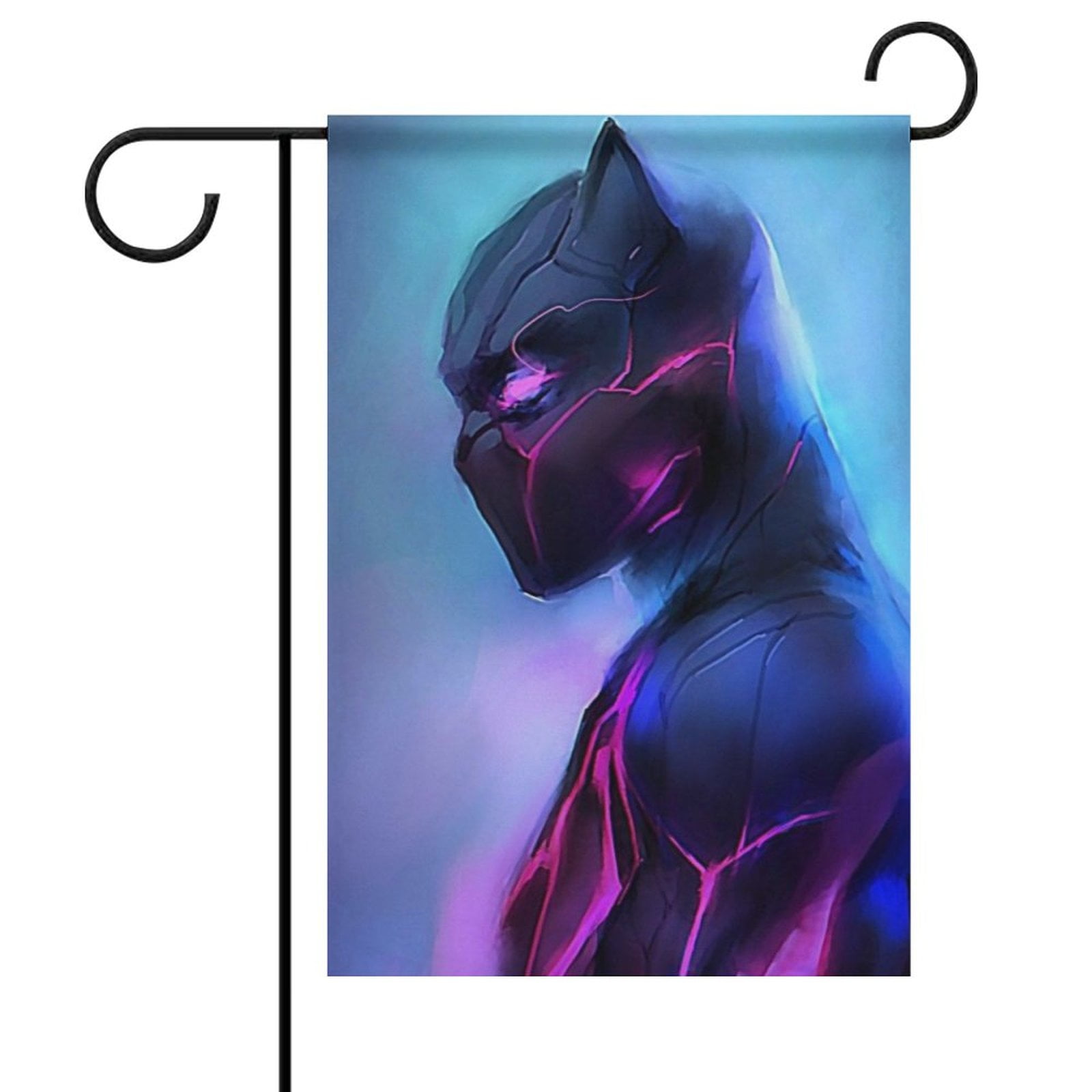 Black Panther Garden Banner - Double-Sided House Outdoor Flag for Yard ...