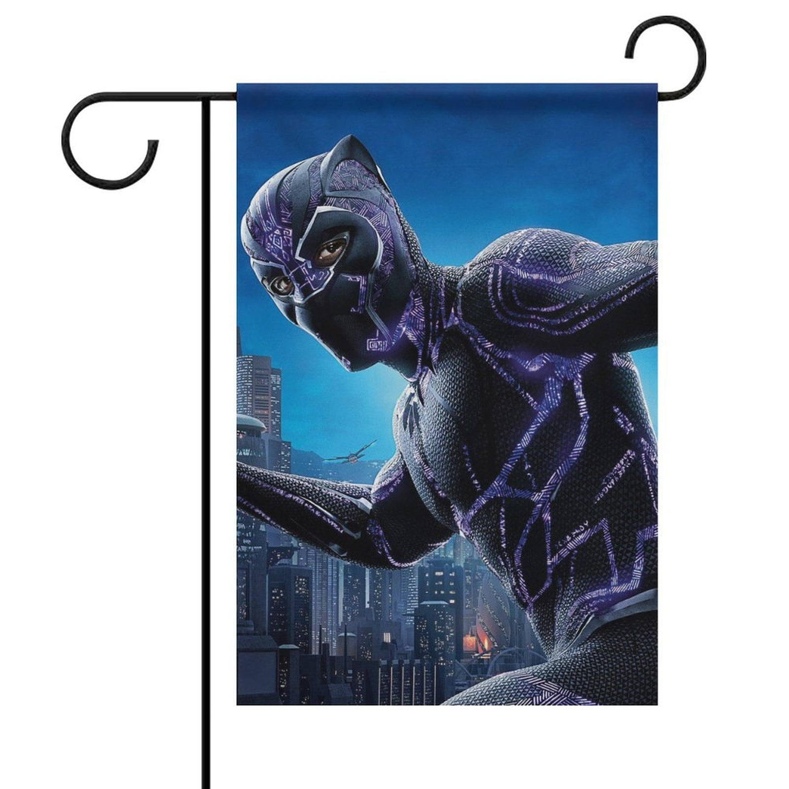 Black Panther Garden Banner - Double-Sided House Outdoor Flag for Yard ...