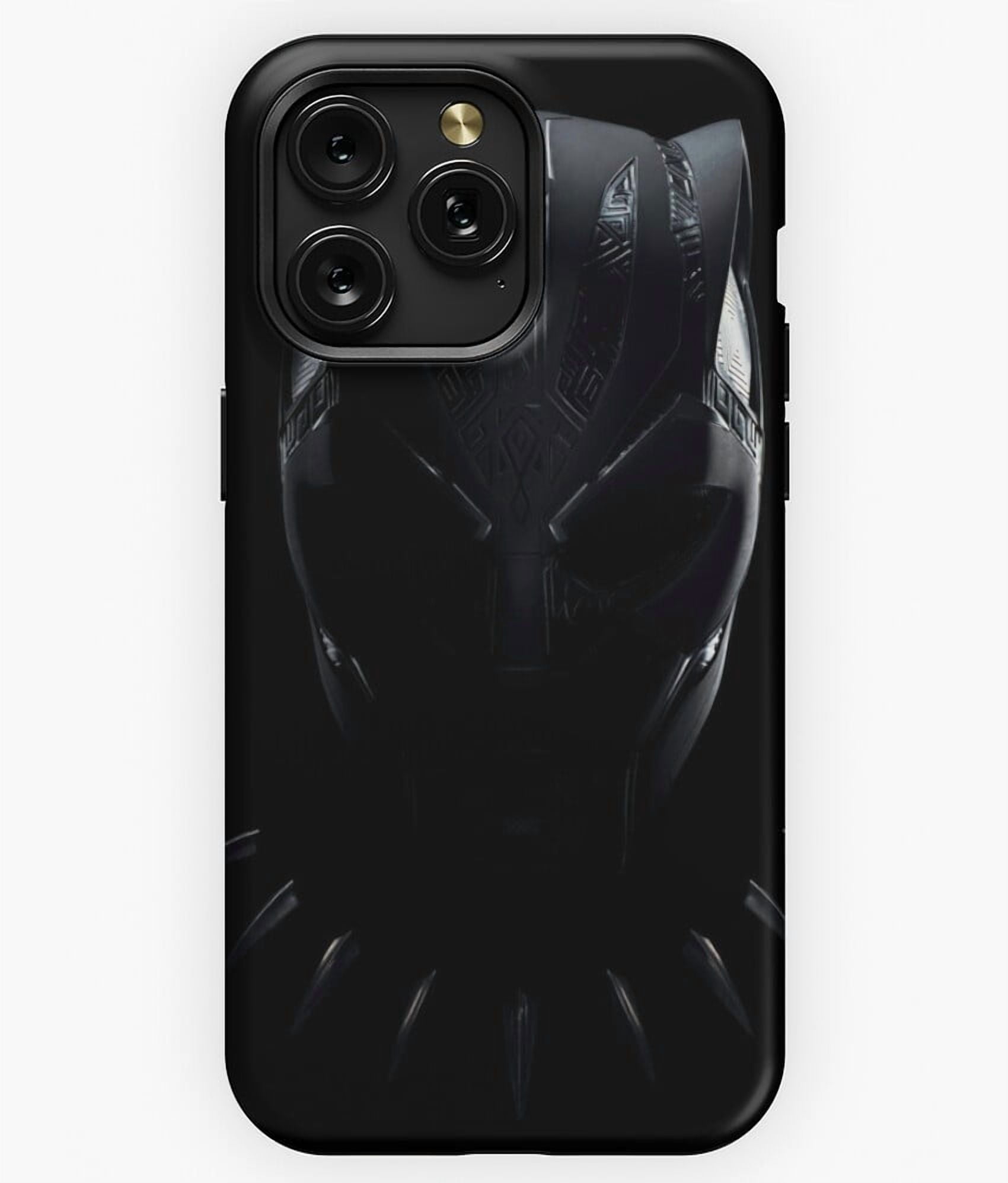 Black Panther Inspired Comic Style Phone Case for iPhone 17 16 15 14 13 ...