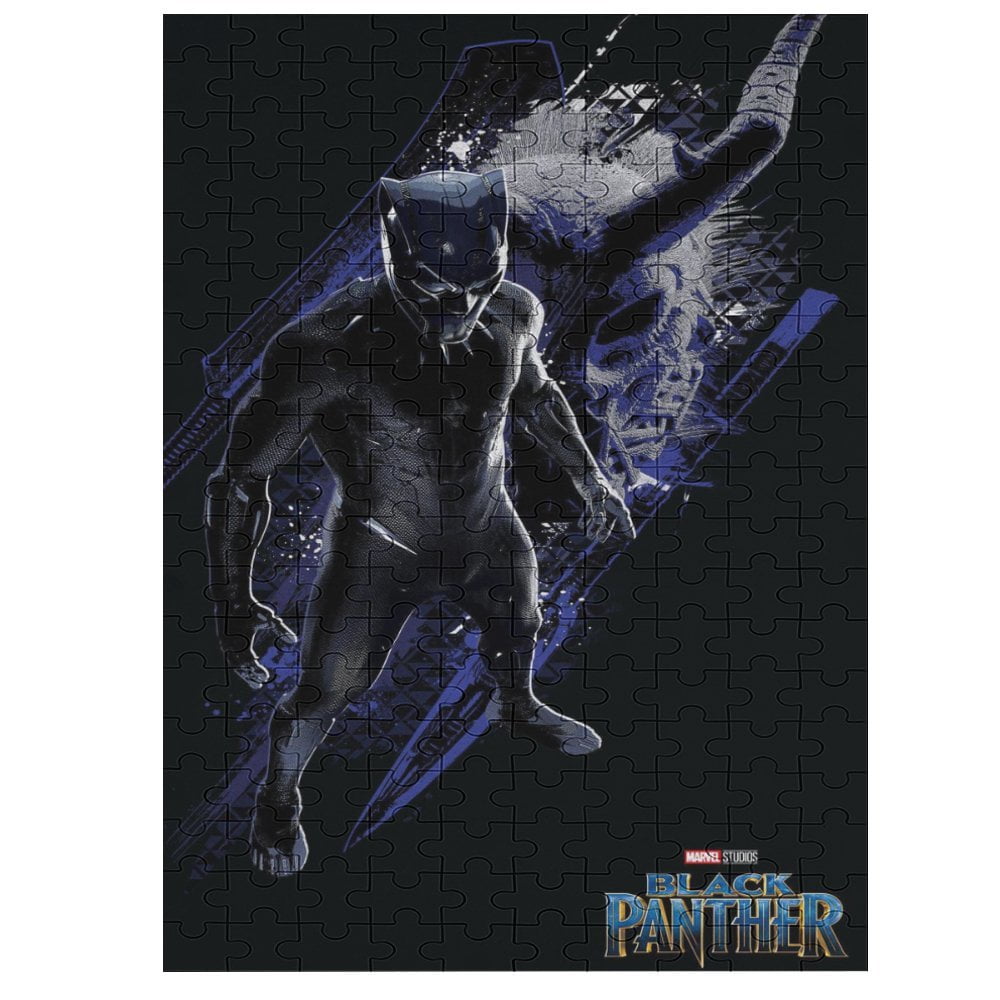 Black Panther Jigsaw Puzzle for Adults - 200 Piece Puzzle for Kids Boys ...