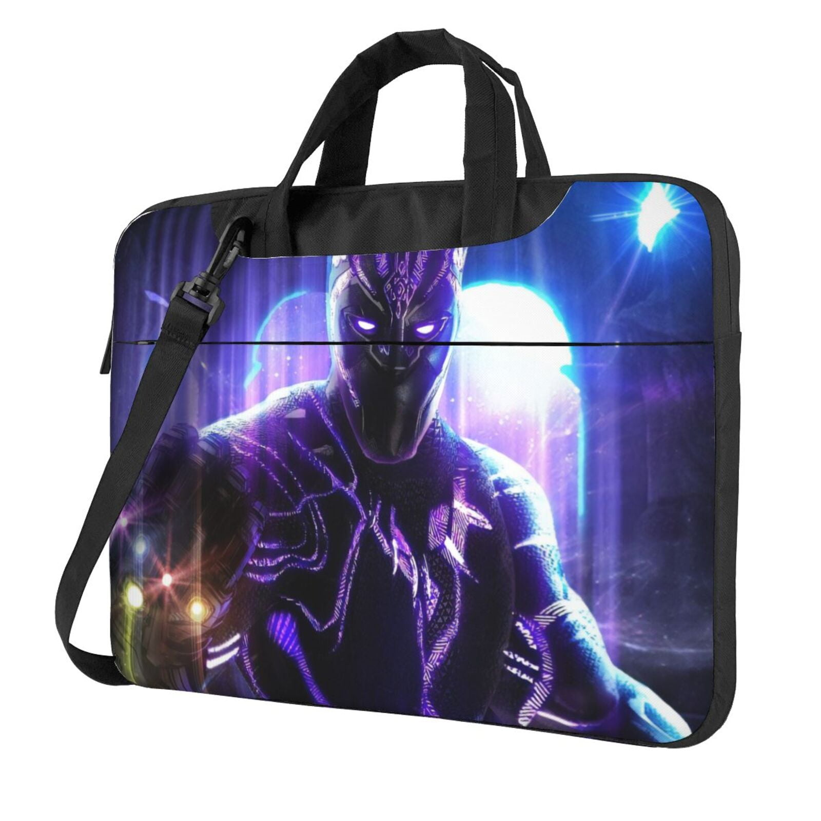 Black Panther Laptop Shoulder Bag for Women Men, 13 inch Computer ...