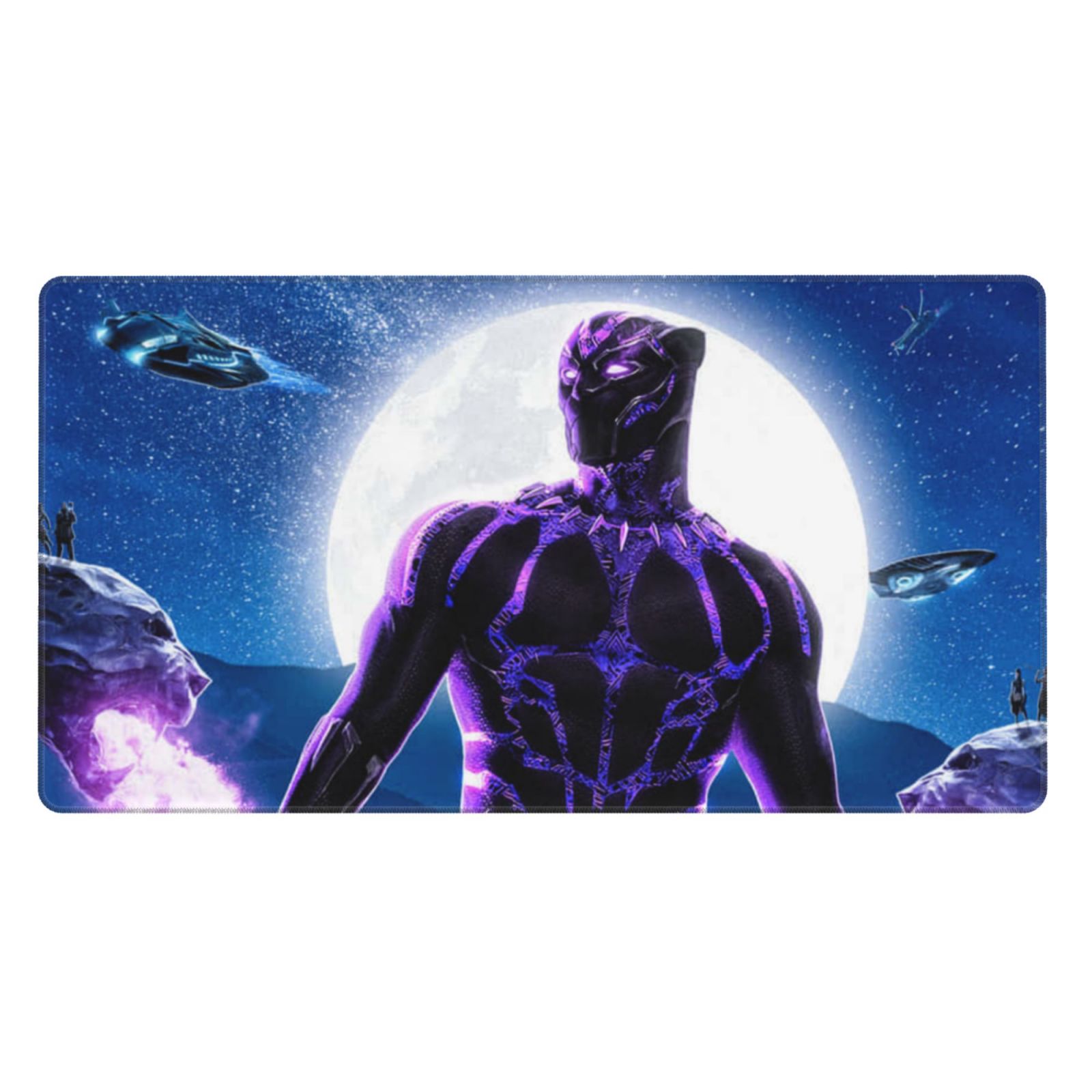 Black Panther Mouse Pad 16x29.5 Inch Computer Keyboard Mouse Pad ...
