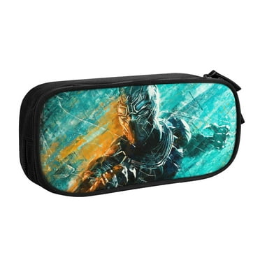 Corduroy Pencil Case | Large Capacity Multi-Layer Zippered Pouch ...