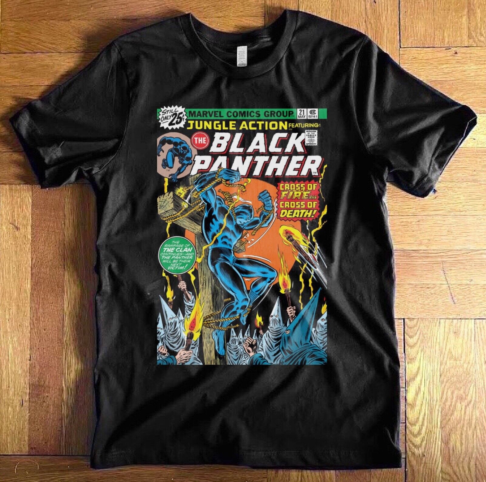 Black Panther Unisex T-shirt (Bella Canvas) - Walmart.com