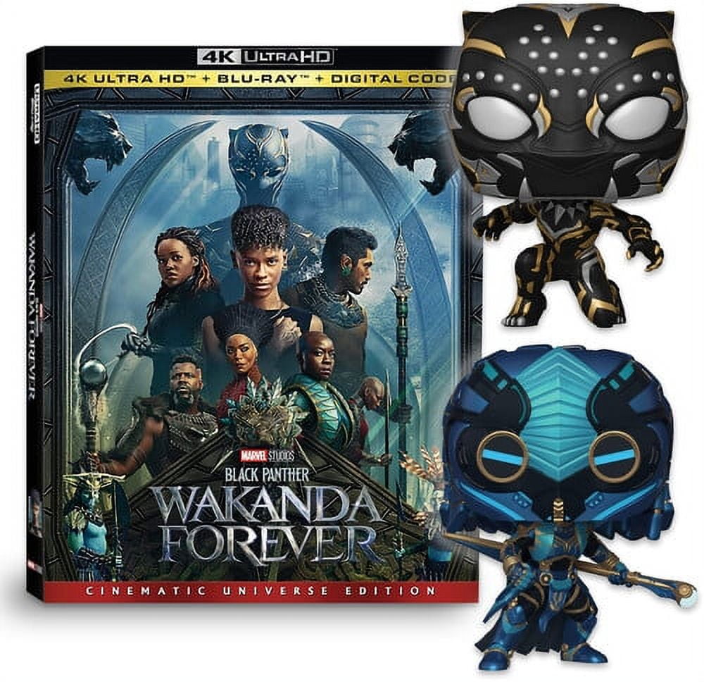Black Panther: Wakanda Forever 4K Ultra HD + Funko POP! Bundle (Walmart ...