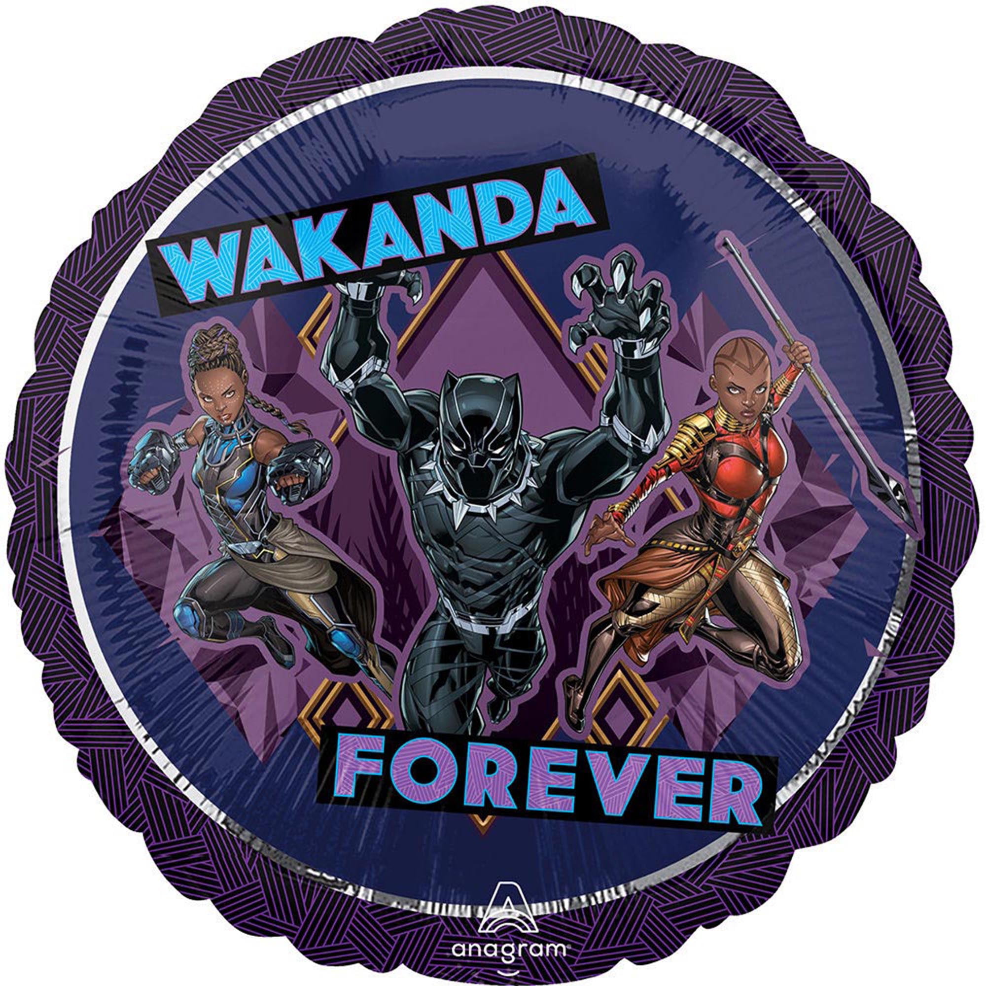Black Panther Wakanda Forever Balloon 18" - Walmart.com