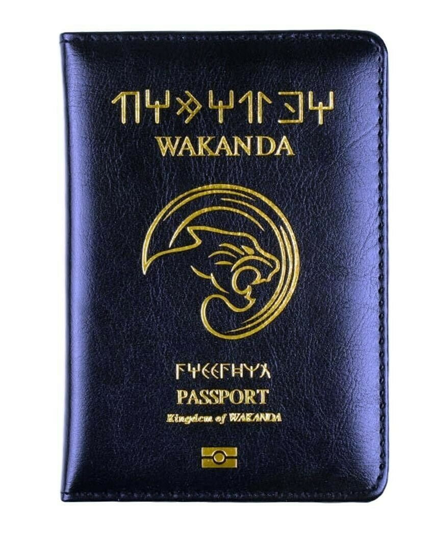 Marvel's Black Panther Wakanda Themed Pocket Passport Holder - Walmart.com