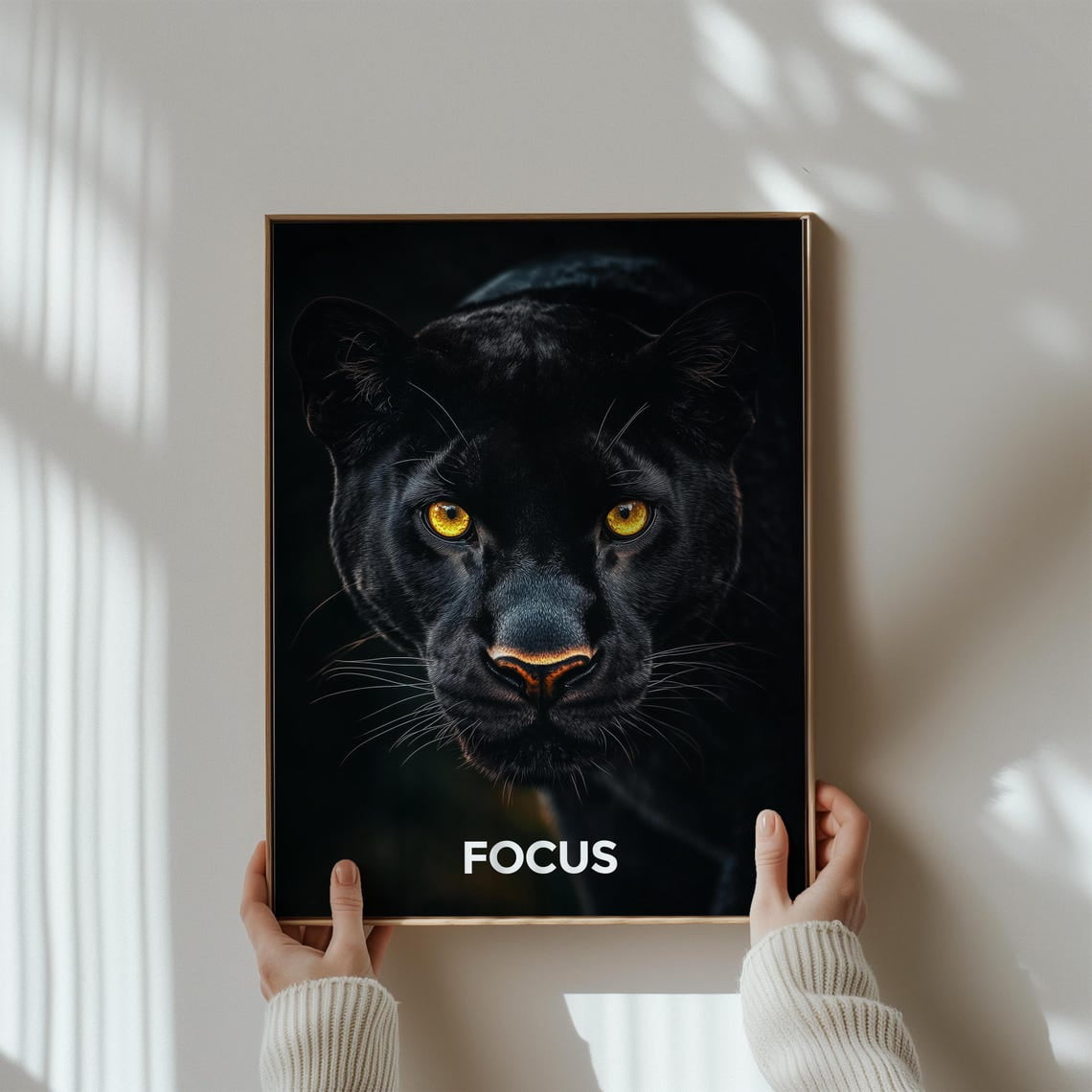 Black Panther Wall Art, 1% Better Every Day, Motivational Poster ...