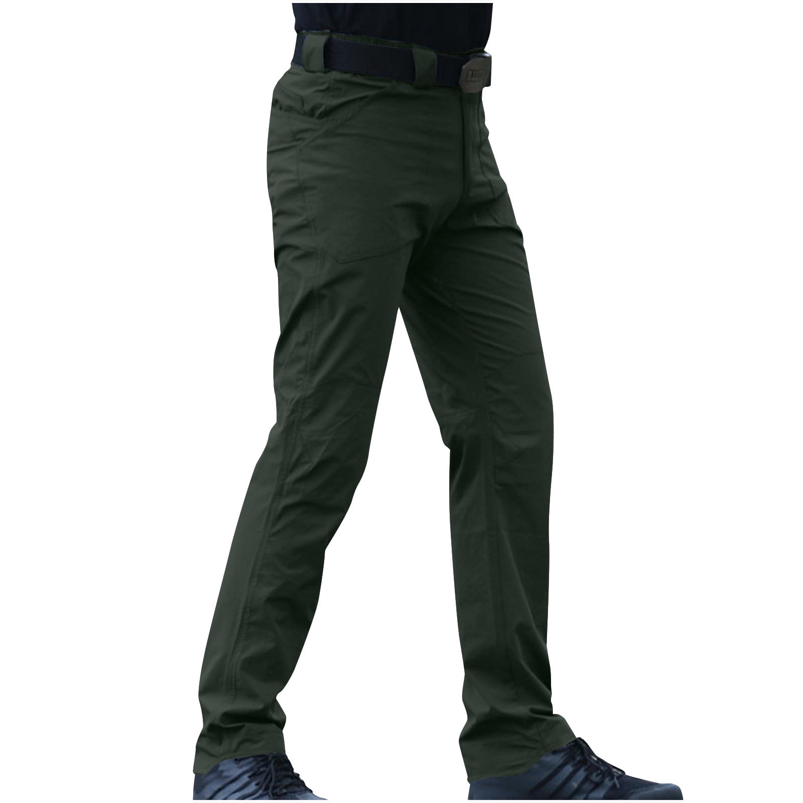Black Pants Men Men's Hiking Pants Ripstop Water Repellent Casual Cargo ...