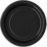 Black Paper Dinner Plates, 9in, 20ct - Walmart.com