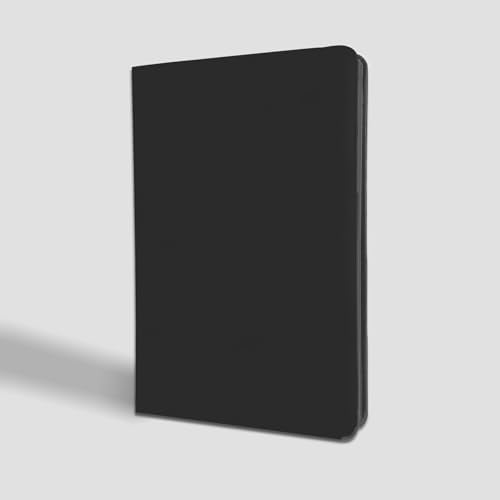 Black Paper Journal, Blank Notebook With Black Inner Pages, A5 ...