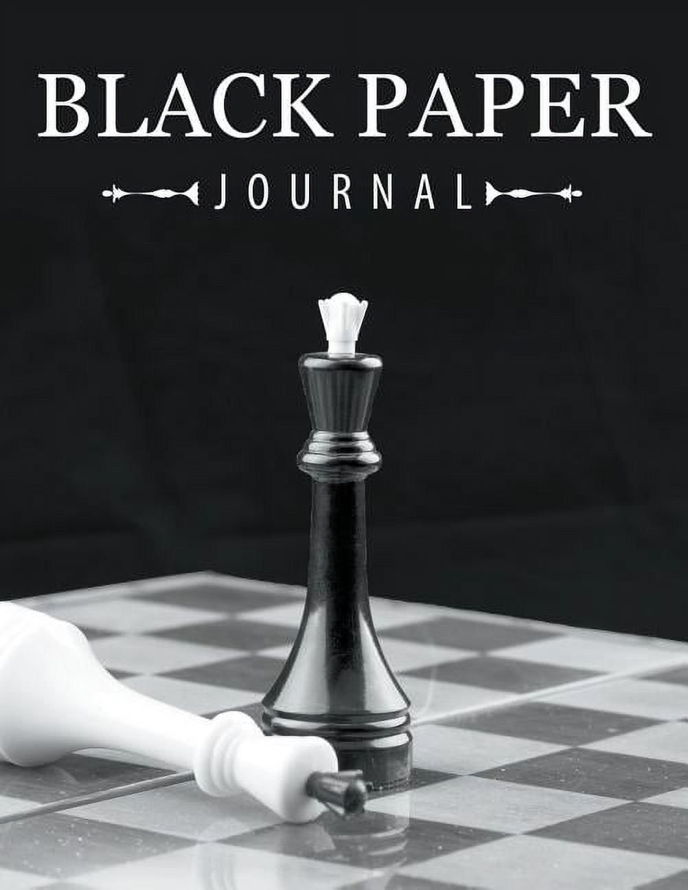 Black Paper Journal (Paperback) - Walmart.com