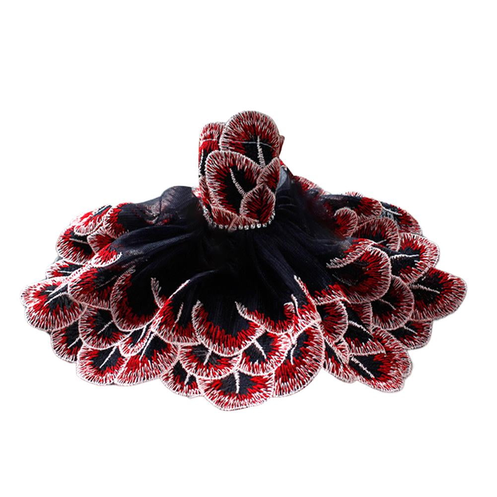Black Peacock K New Creative Toy Small Dress Dress Accessories Wedding ...