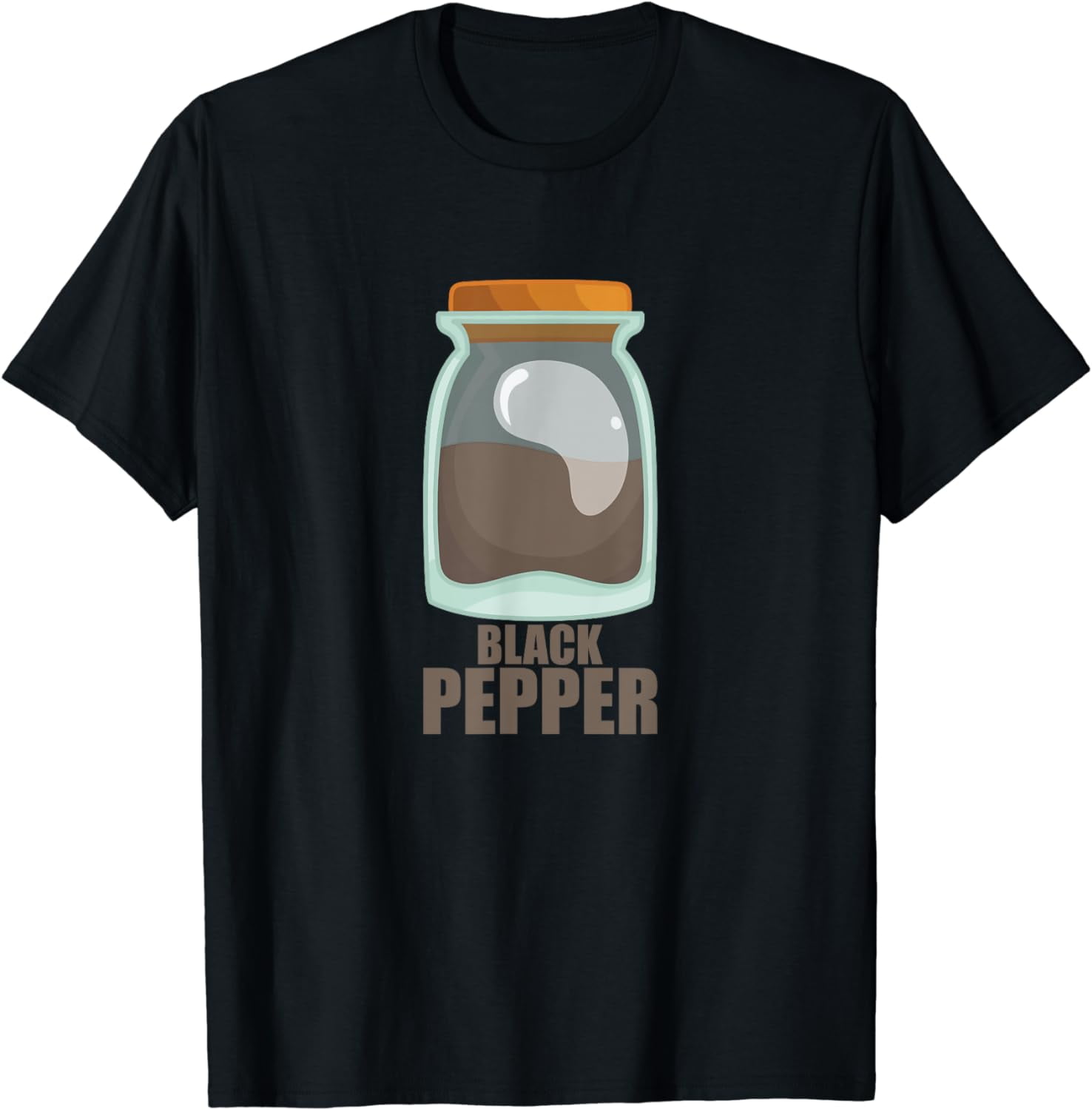 Black Pepper Spice Flavor Food Cooking T-Shirt - Walmart.com