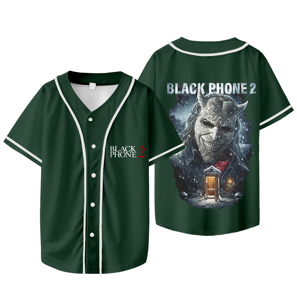 Black Phone 2 Cold Call Baseball Jacket Tee Horror Movies Merch Women ...