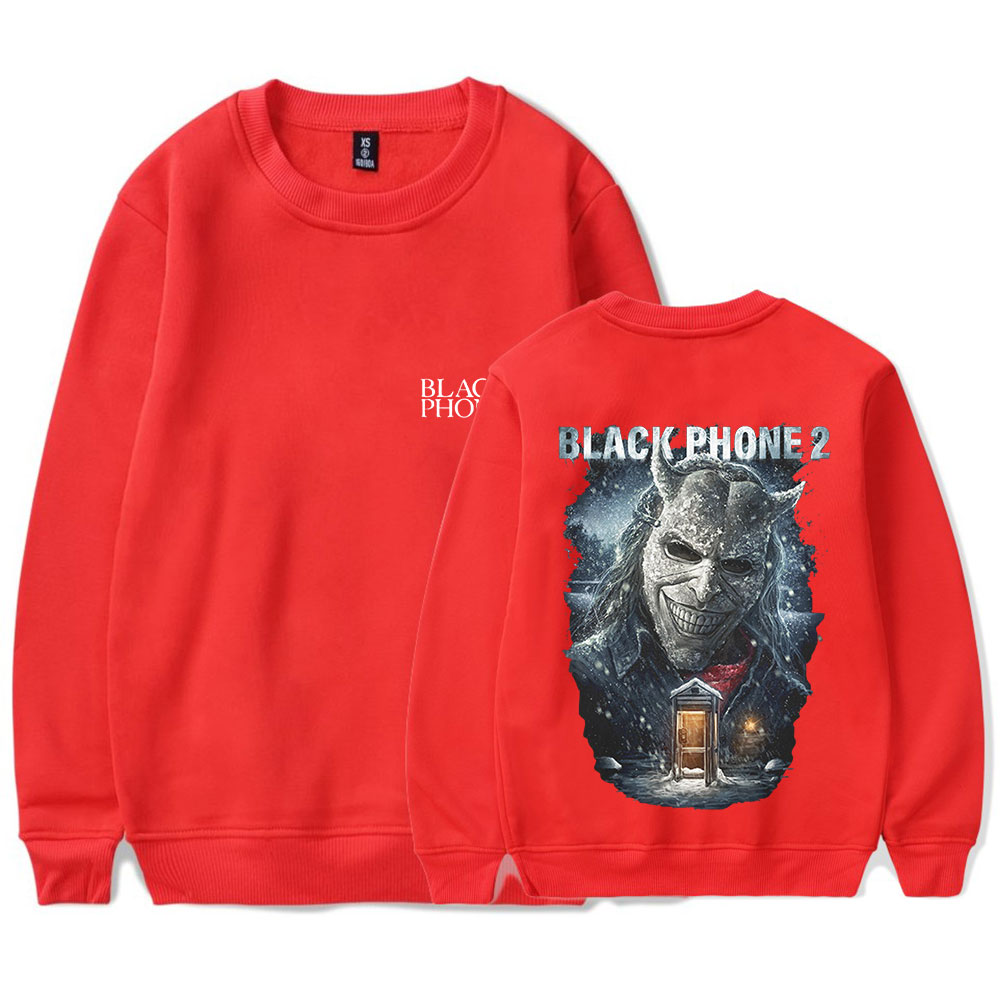 Black Phone 2 Cold Call Crewneck Sweatshirts Horror Movies Merch Women ...