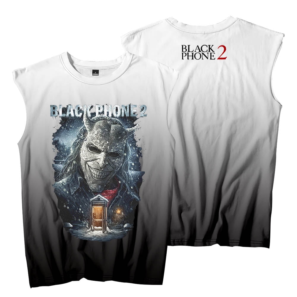 Black Phone 2 Cold Call Sleeveless T-Shirts Horror Movies Merch ...