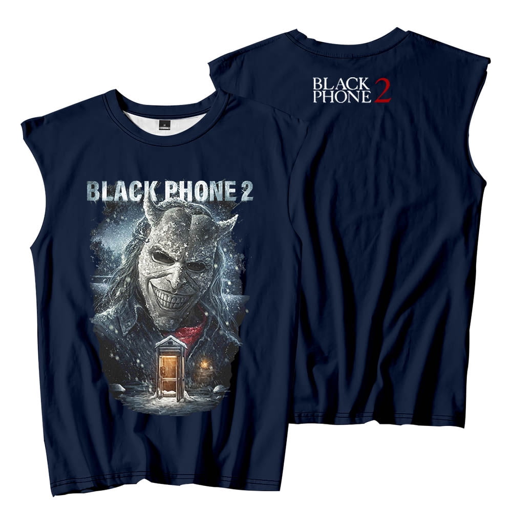 Black Phone 2 Cold Call Sleeveless T-Shirts Horror Movies Merch ...