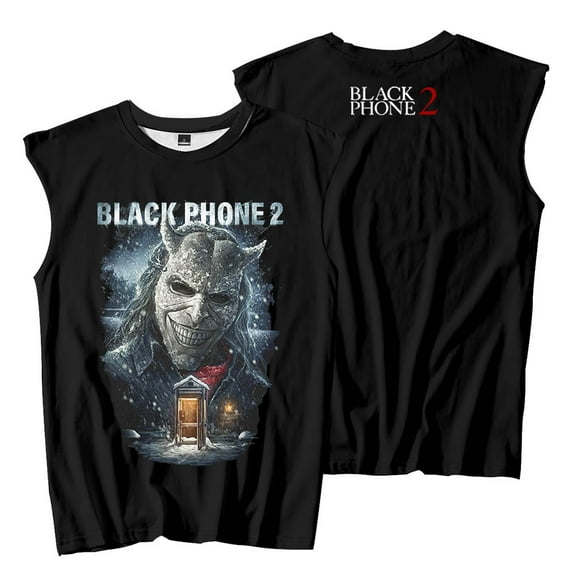 Black Phone 2 Cold Call Sleeveless T-Shirts Horror Movies Merch ...
