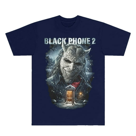 Black Phone 2 Cold Call T-Shirts Horror Movies Merch Streetwear Tee ...