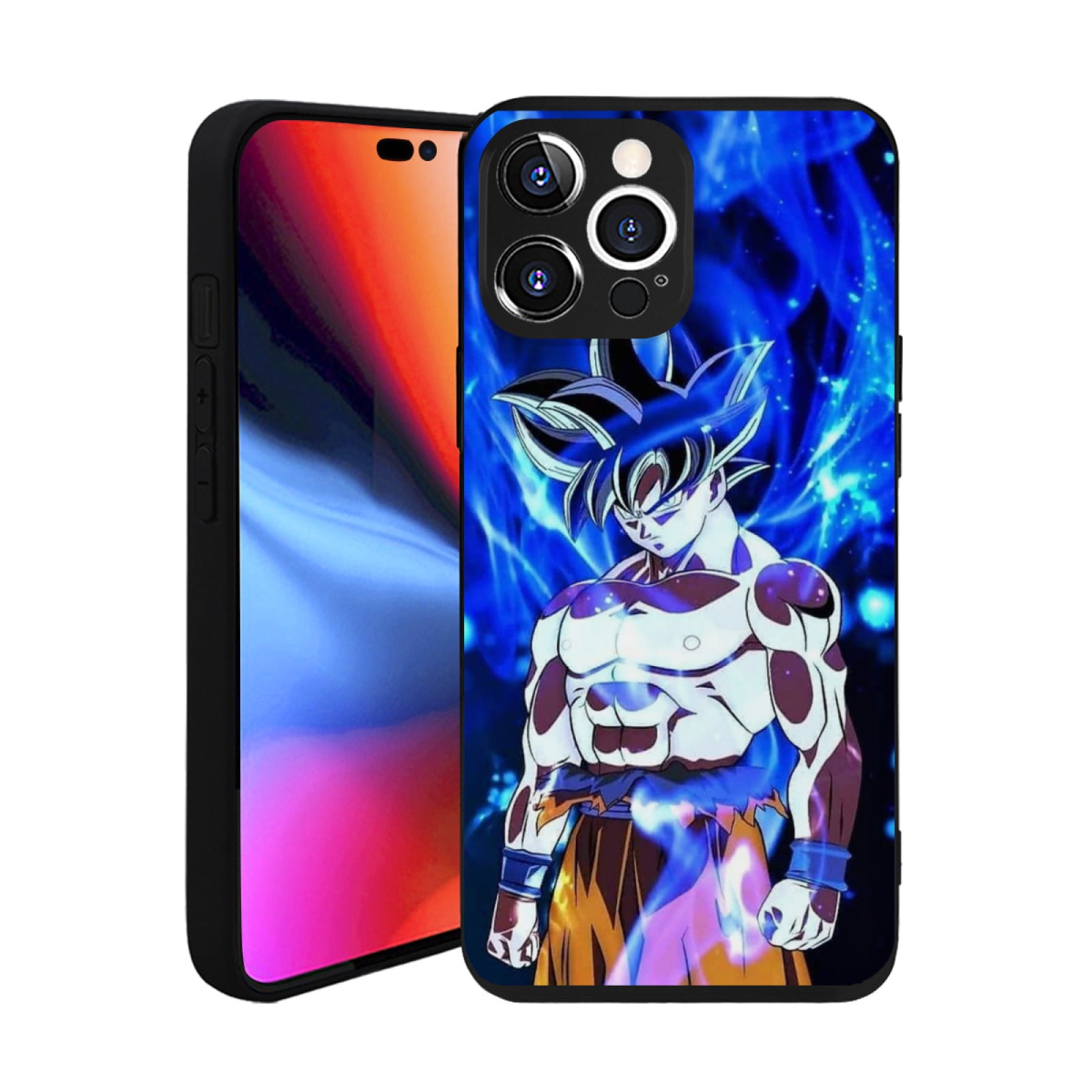 Black Phone Case Goku ultra Different Compatible for iPhone 12 Case ...