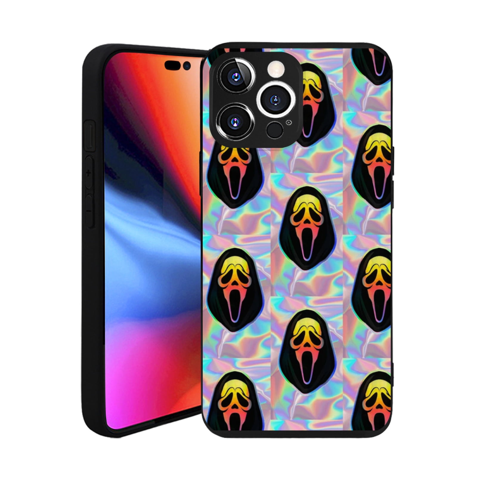 Black Phone Ghost Face Scream horror movie Compatible with iPhone 13 ...