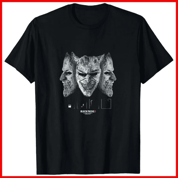 Black Phone Two Officially Licensed Horror Thriller Retro Movie Unisex ...