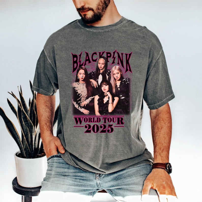 Black Pink Shirt, Black Pink Blink Gift Shirt, Black Pink World Tour ...