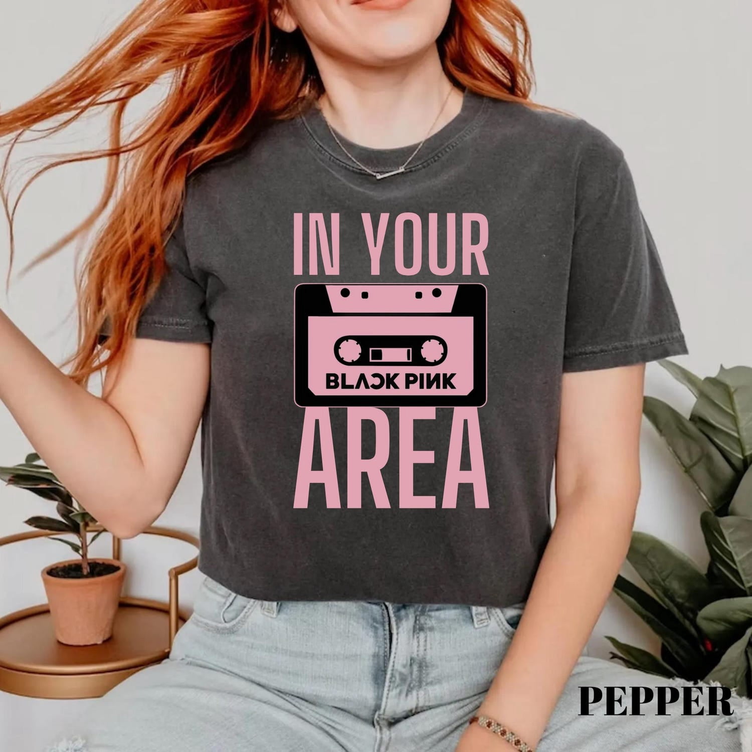 Black Pink Shirt, Born Pink Shirt, Kpop Fat Tee, Korea Music Fan Gift ...