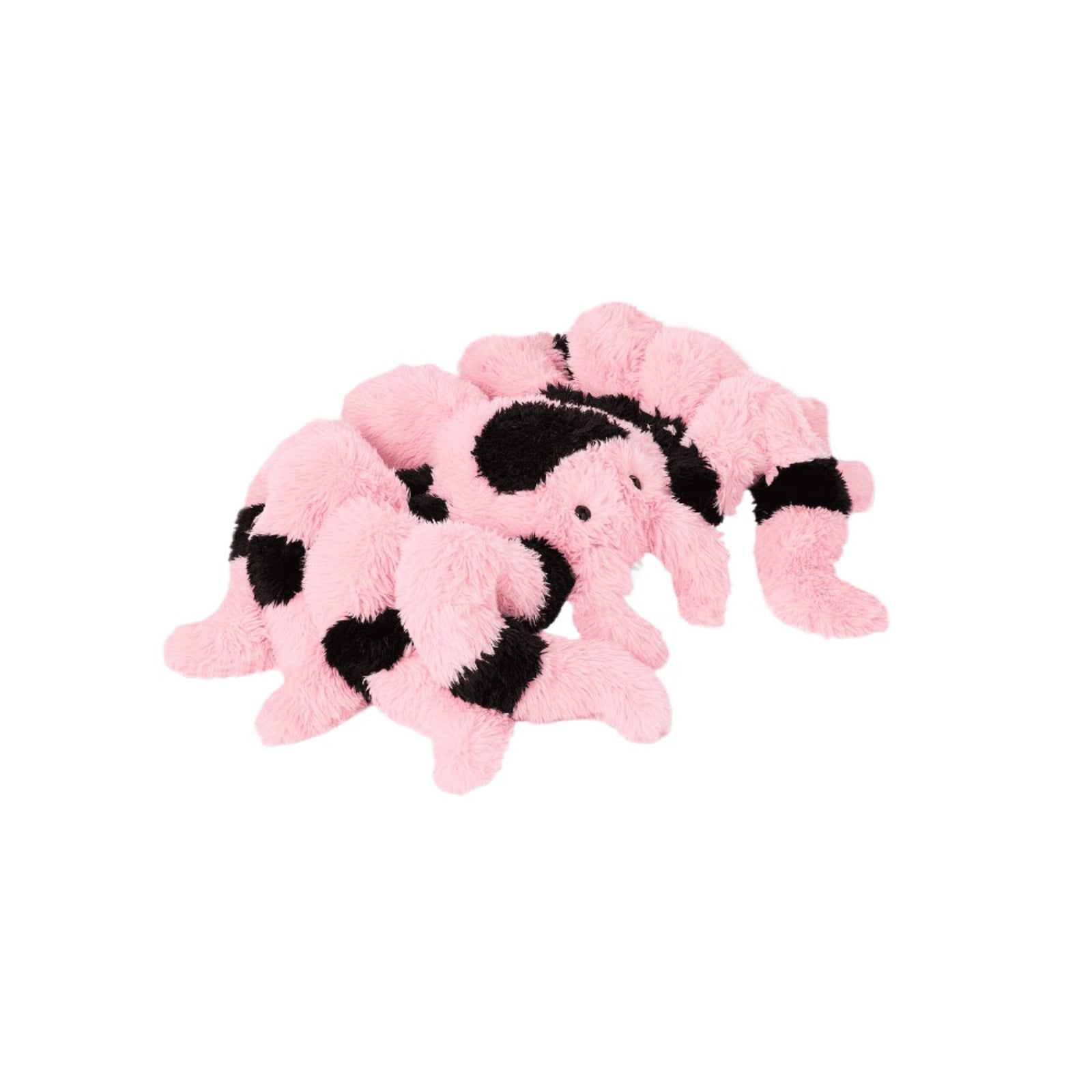 Black & Pink Spider Plush – Soft Decorative Novelty Plush for Sofa ...