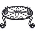Black Plant Stand for Flower Pot Heavy Duty Potted Holder Indoor ...
