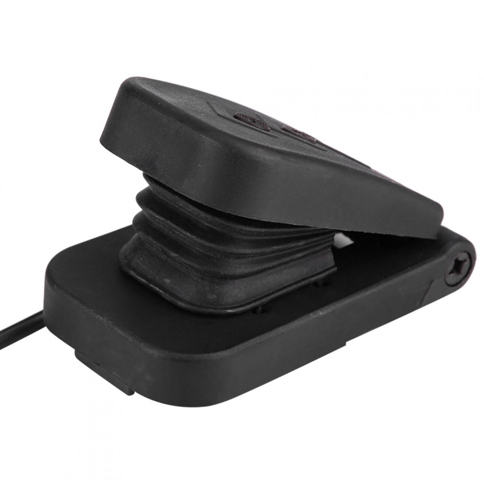 Black Plastic ATV Foot Accelerator Throttle Speed Control Brake Pedal ...