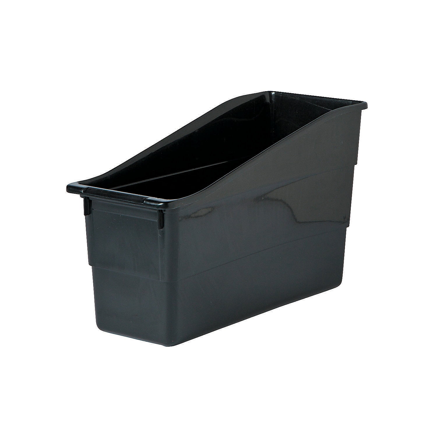 Black Plastic Book Storage - Educational - 6 Pieces - Walmart.com