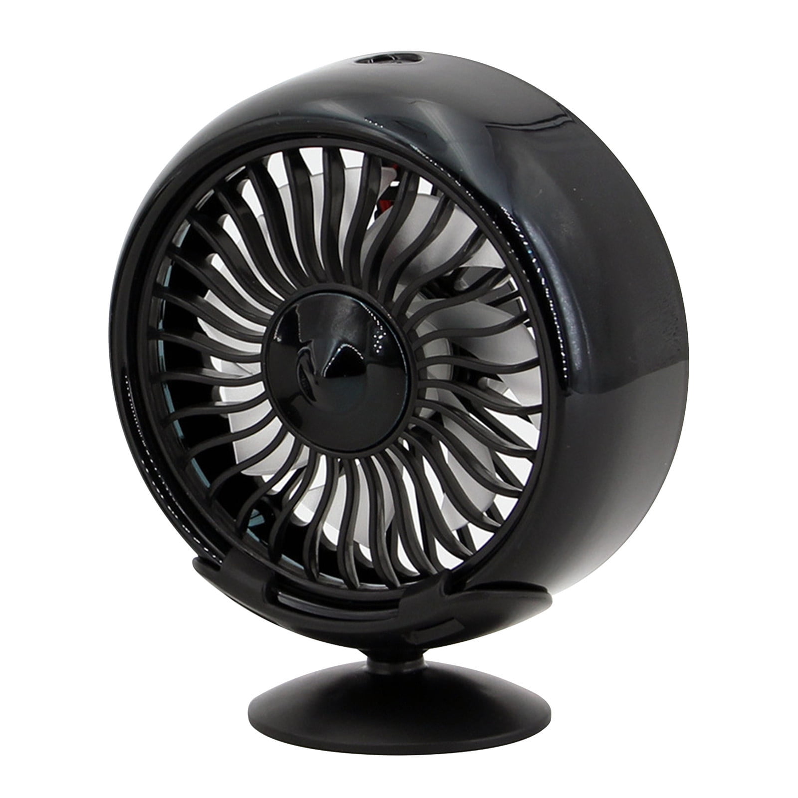 Black Plastic Car Air Vent Clip Fan Usb Charging Mini Fan Cooling Unit ...